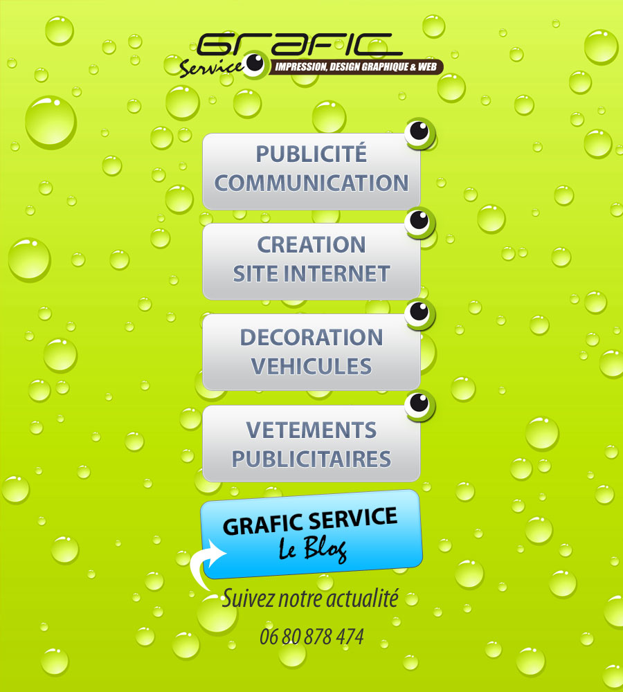 www.graficservice.com - Création graphique, impression, communication